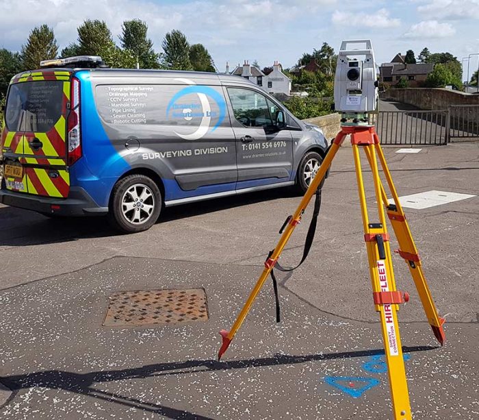 Drain Mapping Glasgow | DrainTec Solutions | Topographic Surveys